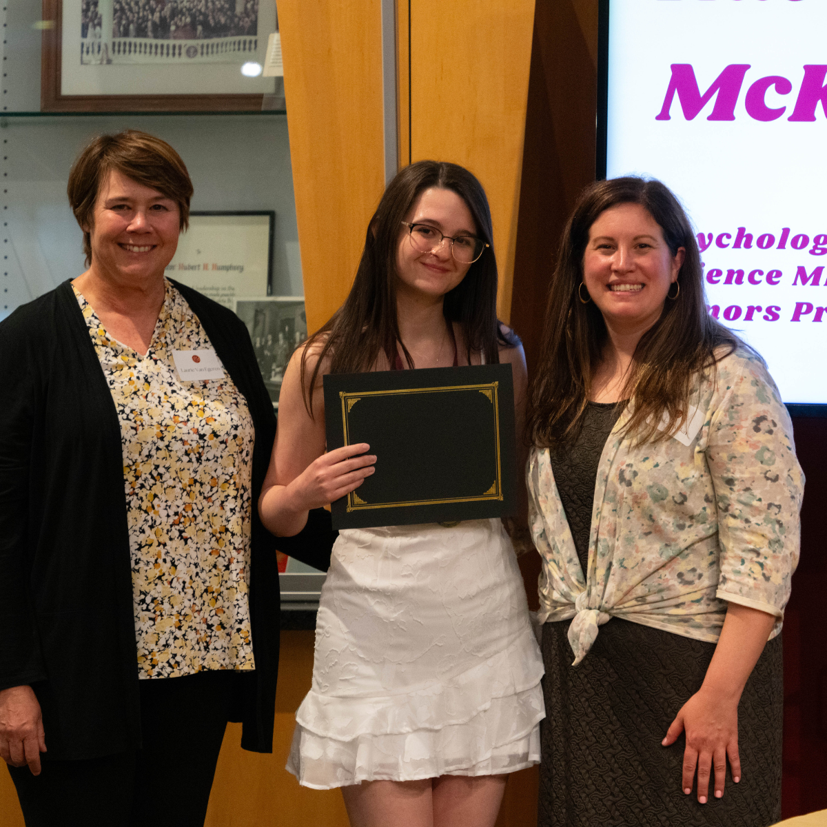 Three Psychology Majors Honored for Community Engagement | Psychology ...